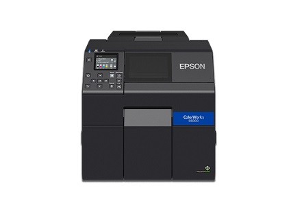 Epson ColorWorks CW-C6000A Color Inkjet Label Printer with Auto Cutter ...